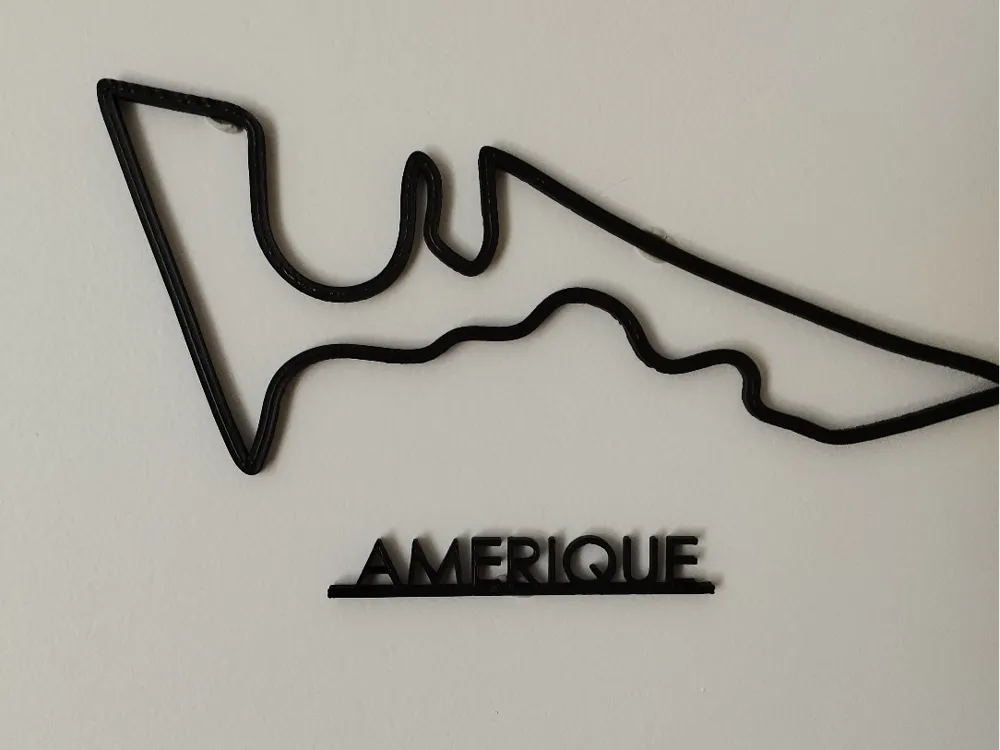 F1 US GP Circuit - Free 3D Print Model - MakerWorld