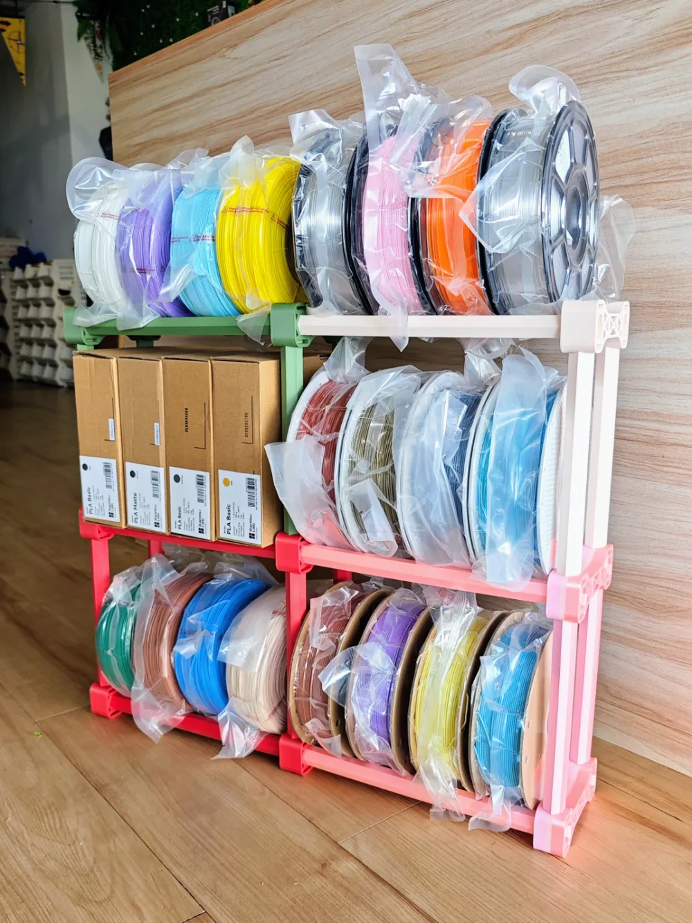 Modular Spool Rack - Free 3D Print Model - MakerWorld