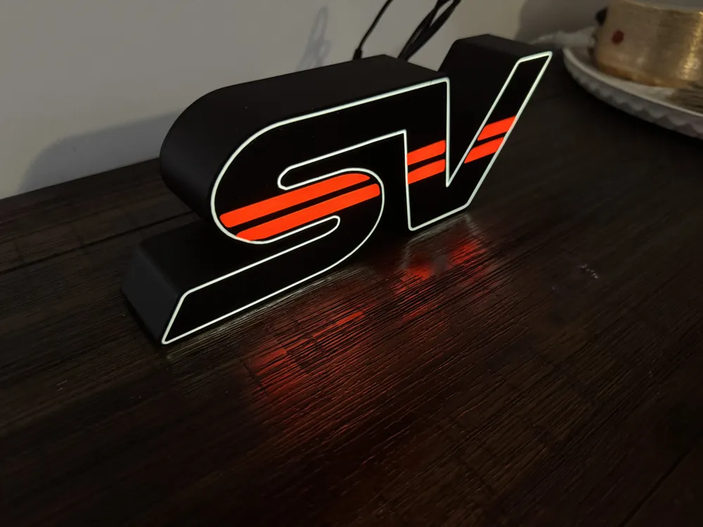 Holden VL "SV" SV88 Special Vehicle Logo Light by vidguide MakerWorld ...