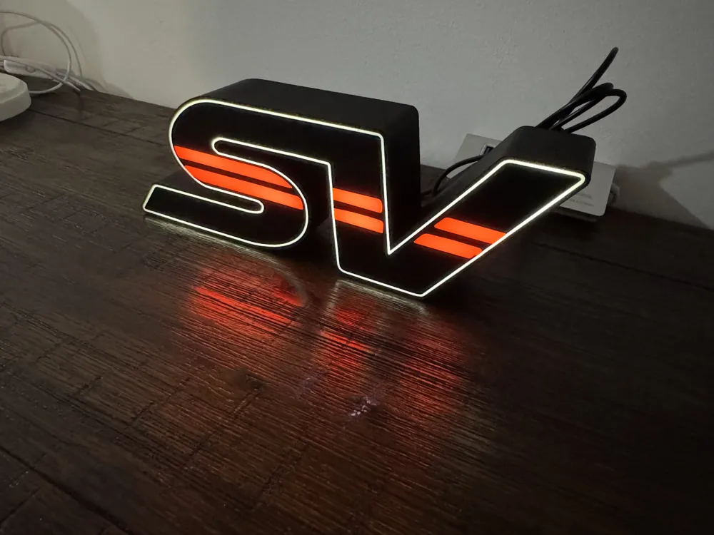 Holden VL "SV" SV88 Special Vehicle Logo Light by vidguide MakerWorld ...