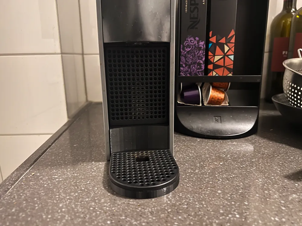 Nespresso Essenza Mini low-profile drip tray - Free 3D Print Model ...