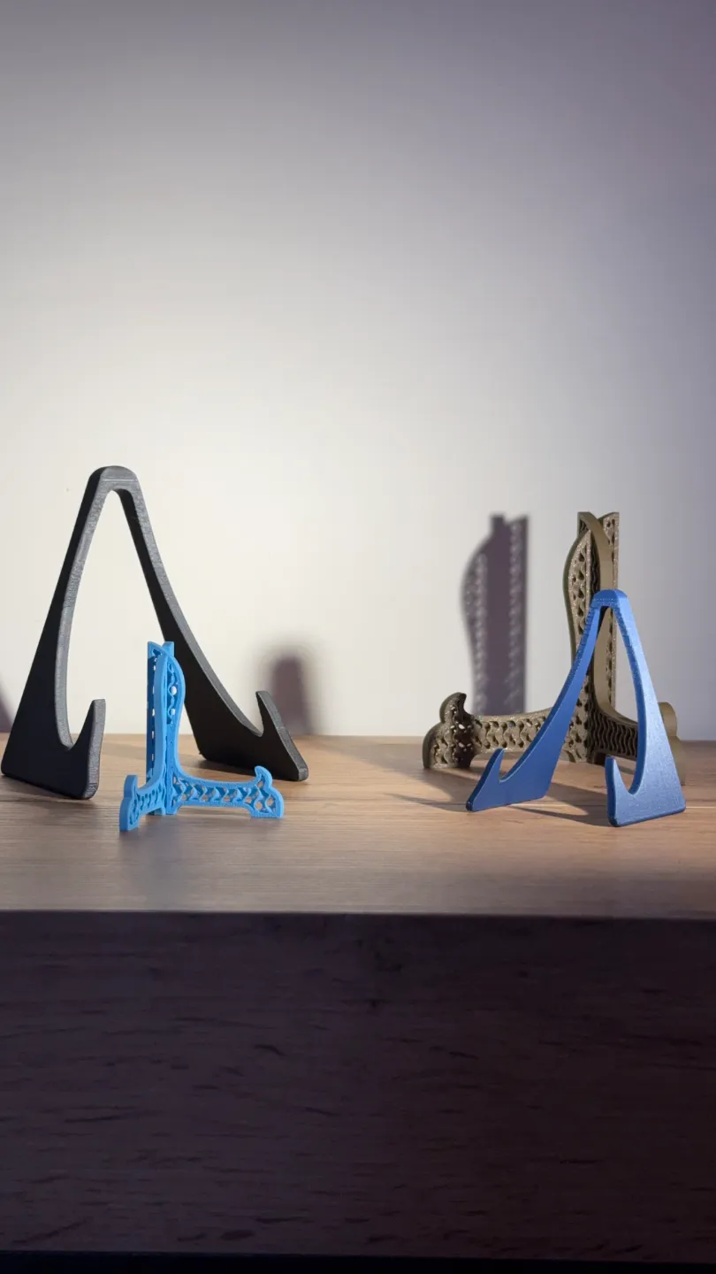 3D Printed Display Plate Stands - Free 3D Print Model - MakerWorld