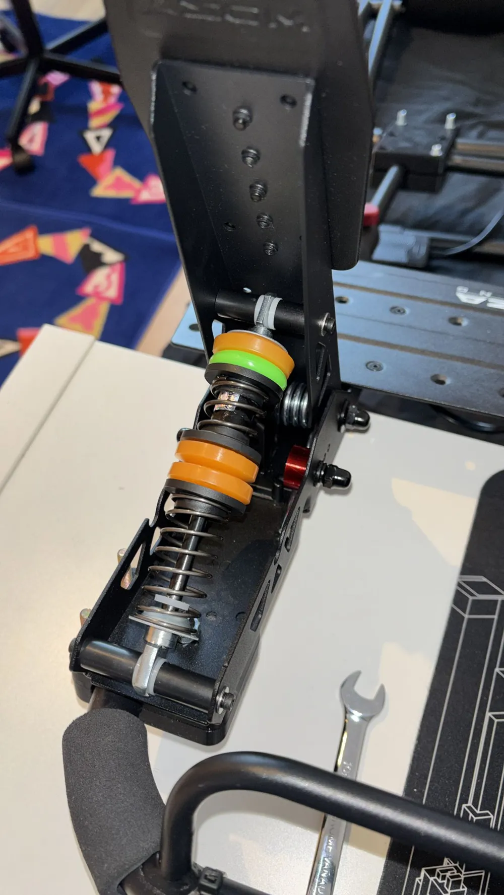Moza Srp lite Throttle Pedal Travel Length Mod - Free 3D Print Model ...
