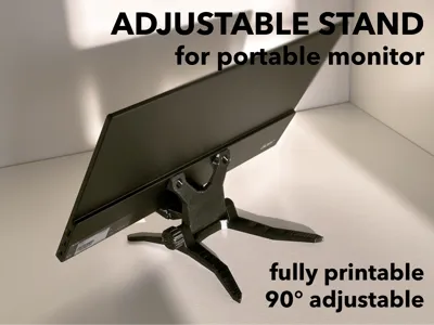 3d printed monitor stand - MakerWorld