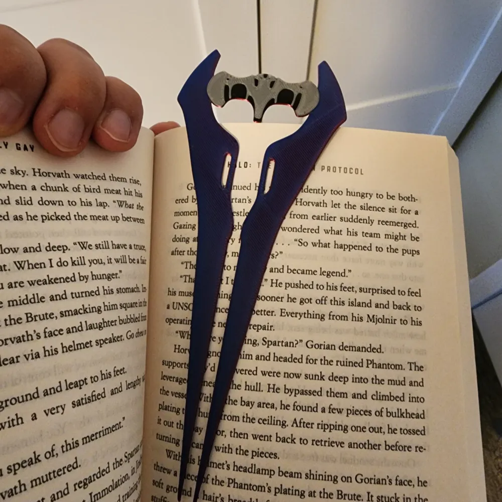 Energy Sword Bookmark by TinyTank800 - MakerWorld