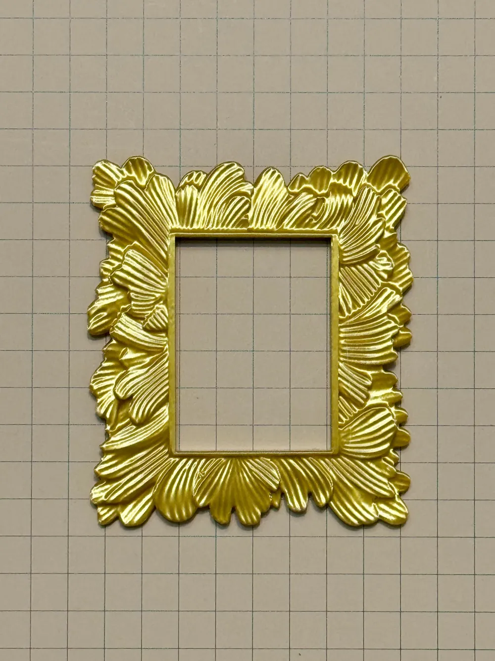 Baroque Photo Frame - Free 3D Print Model - MakerWorld