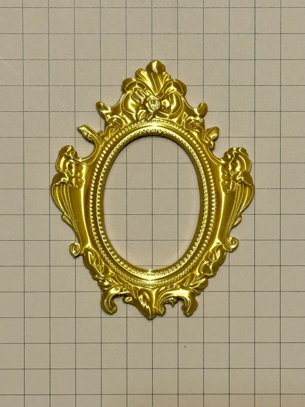 Baroque Photo Frame - Free 3D Print Model - MakerWorld