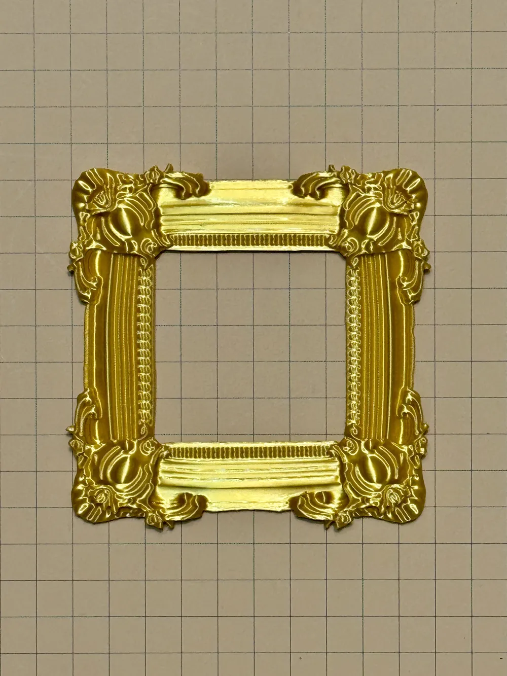 Baroque Photo Frame - Free 3D Print Model - MakerWorld