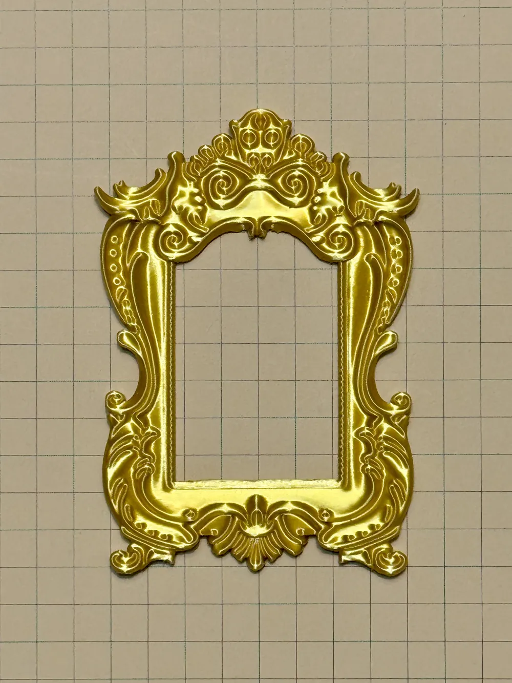 Baroque Photo Frame - Free 3D Print Model - MakerWorld