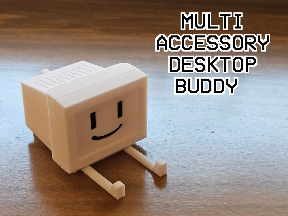 Multi accessory desktop phone stand buddy by Creative Rooster - MakerWorld