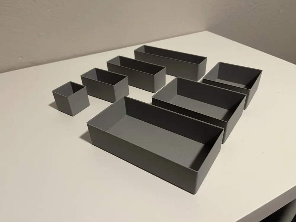 Ikea Alex Organizer Trays (Grid) - Free 3D Print Model - MakerWorld