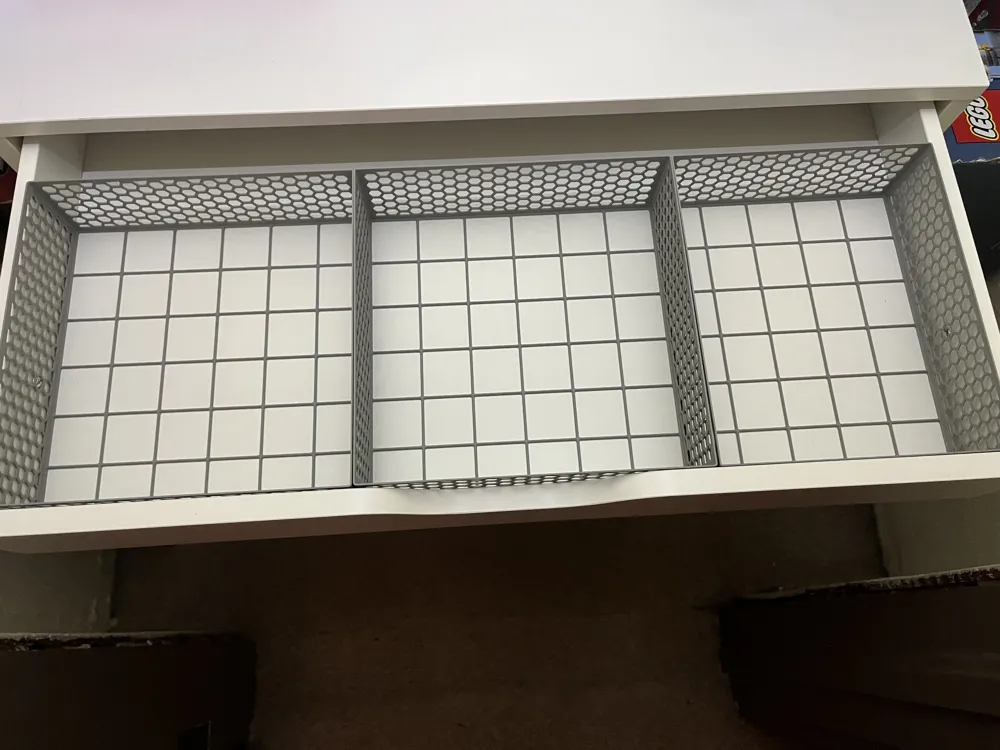 Ikea Alex Organizer Trays (Grid) - Free 3D Print Model - MakerWorld