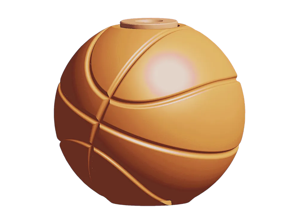 Mini Basketball Fidget Spinner - Free 3D Print Model - MakerWorld