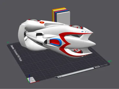 Speed Racer - MACH 6 - Free 3D Print Model - MakerWorld