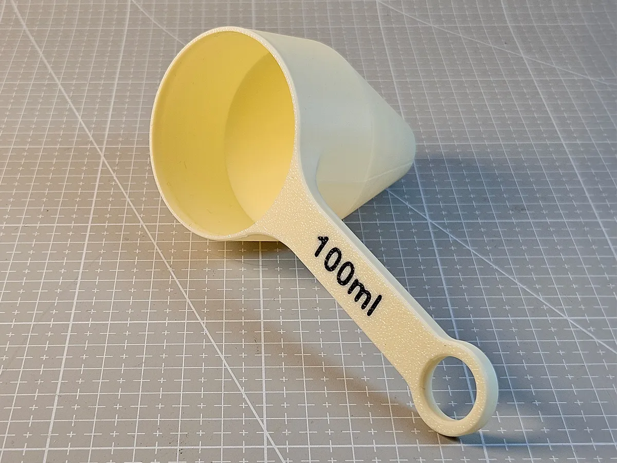 Magnetic 1 dl Measuring Cup - Free 3D Print Model - MakerWorld