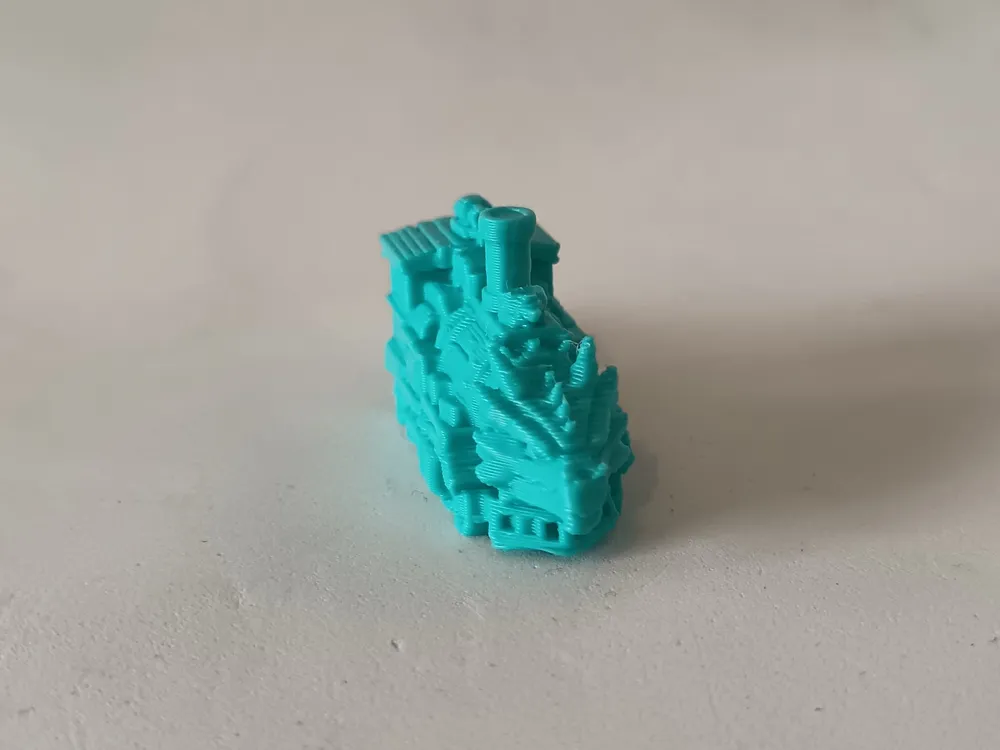 Dragon Train Miniature - Free 3D Print Model - MakerWorld