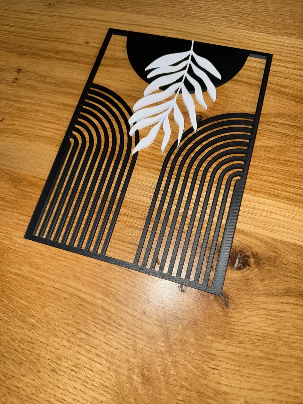 Boho Wall Art – modern 3D design Scandi Wall - Free 3D Print Model ...