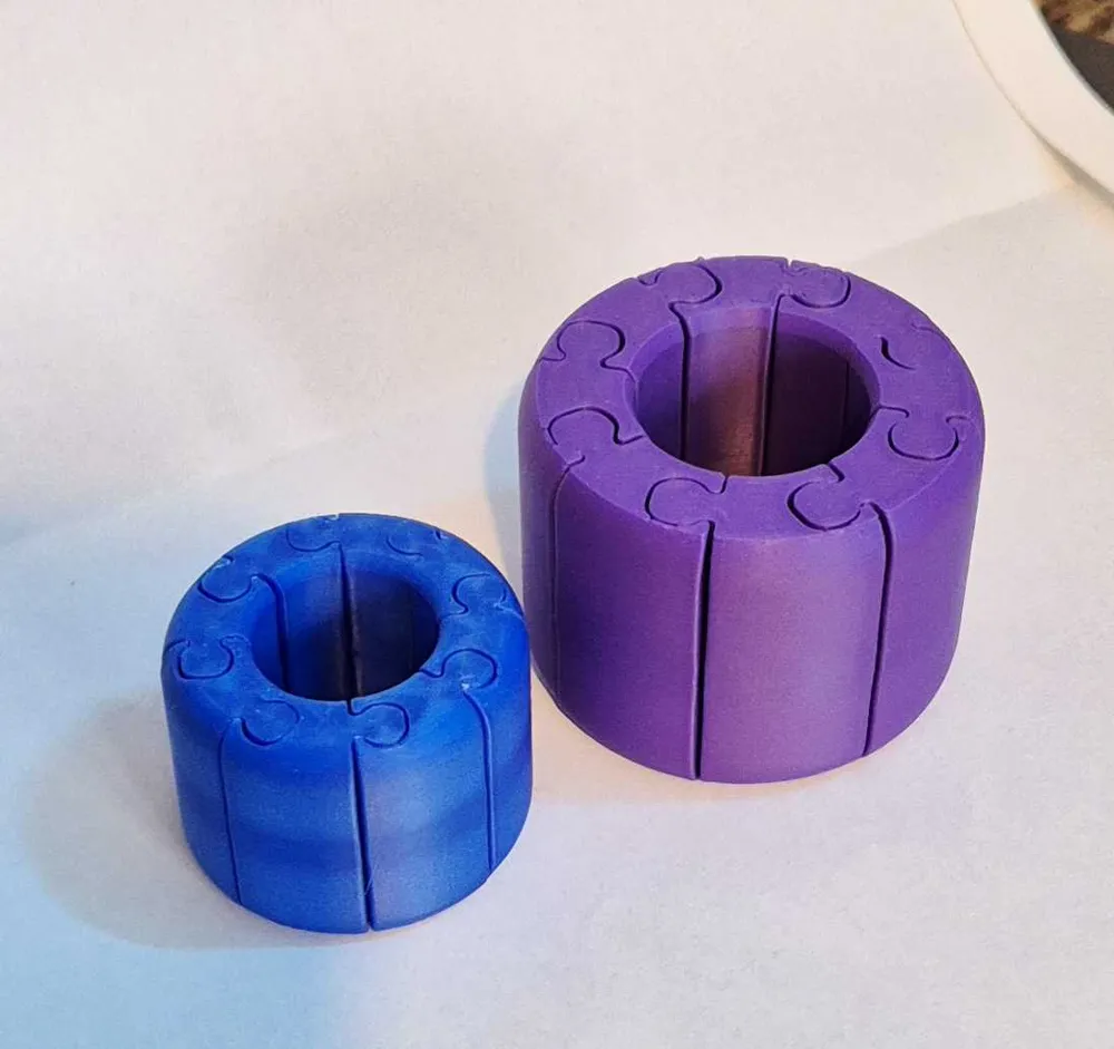 Sliding Rounded Cylinder Fidget Toy - Free 3D Print Model - MakerWorld