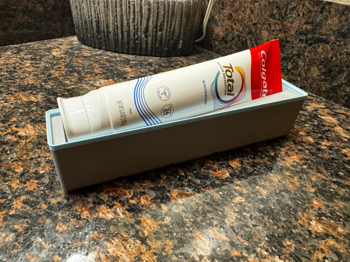 Gridfinity Bathroom Organizer - Toothpaste Bin - Free 3D Print Model ...
