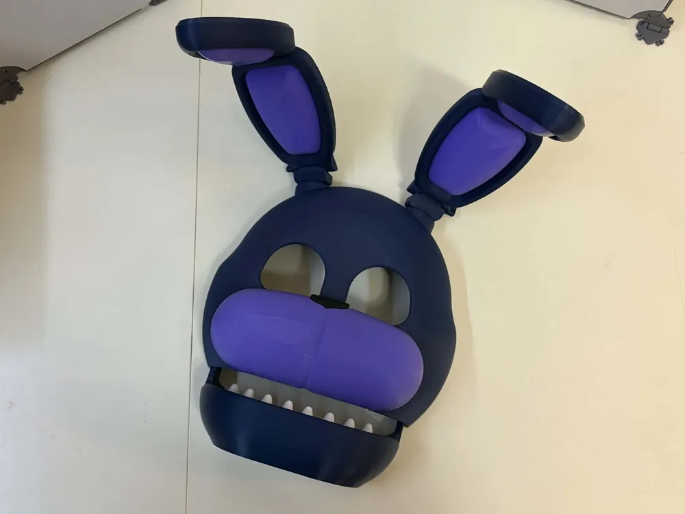 Bonnie Mask - FNAF - Free 3D Print Model - MakerWorld