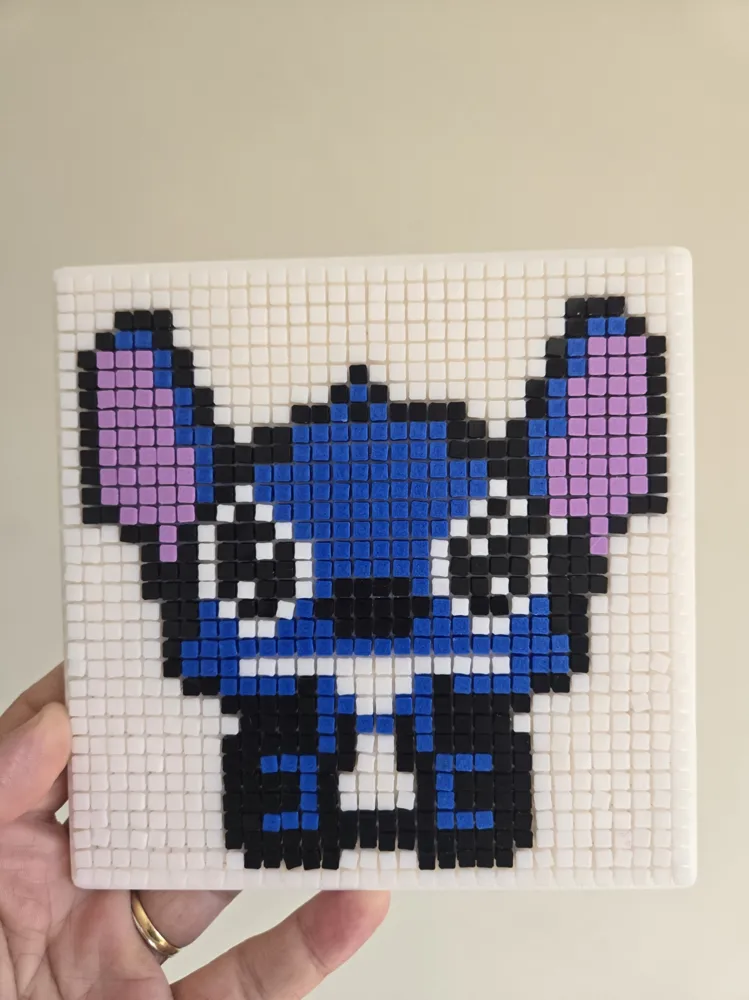 Stitch Pixel Art by Bruno BoaventuraMakerWorld: Download Free 3D Models