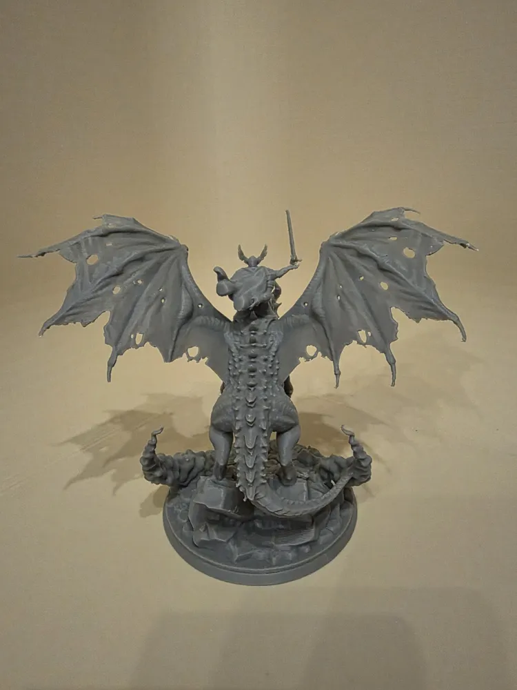 Guerrier Dragon - Modèle d'Impression 3D Gratuit - MakerWorld