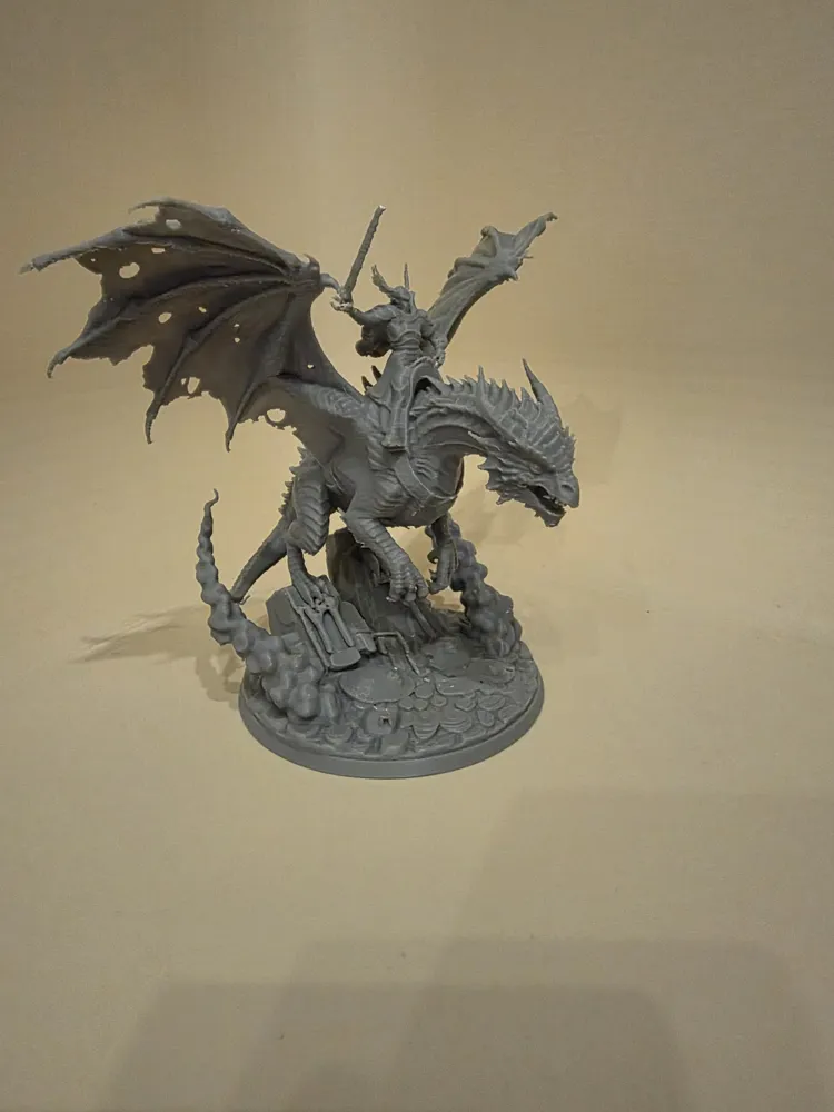 Guerrier Dragon - Modèle d'Impression 3D Gratuit - MakerWorld