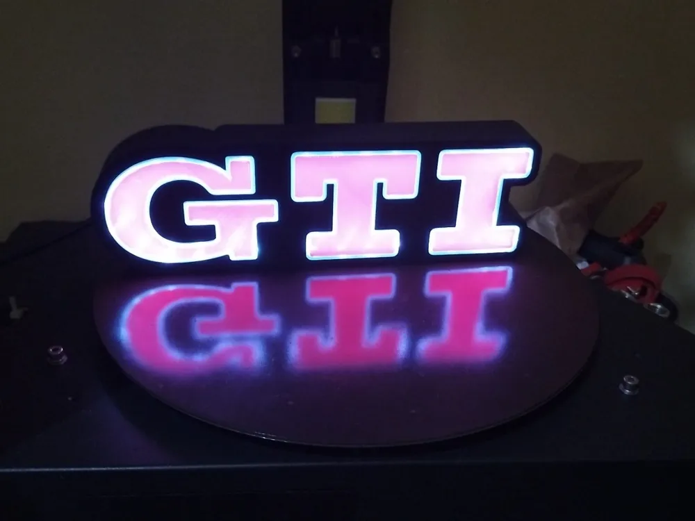 GTI Light Box by impresion3dflow - MakerWorld