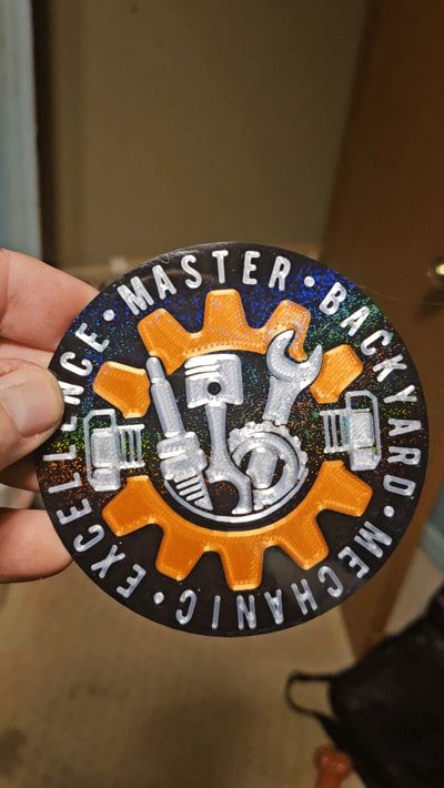 Backyard Mechanic DIY Trophy by Jeff Smith - MakerWorld