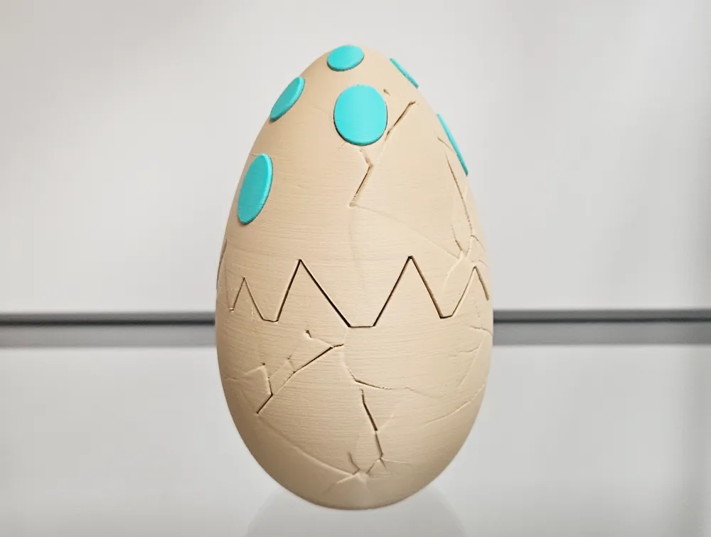 Tiny T-Rex Easter Egg by Printyjay MakerWorld: Download Free 3D Models