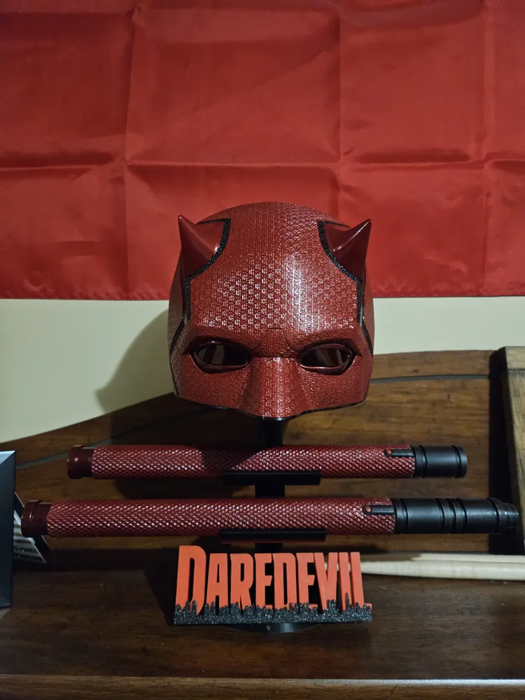 Support de casque Daredevil avec adaptateur pour bâtons Billy - Modèle ...
