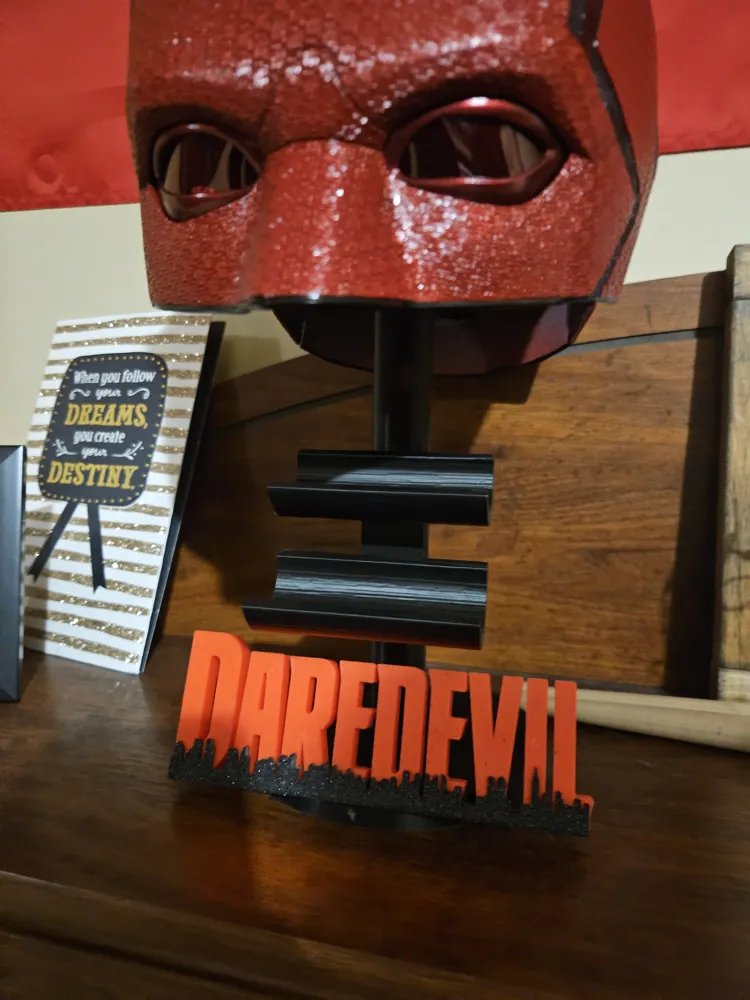 Support de casque Daredevil avec adaptateur pour bâtons Billy - Modèle ...