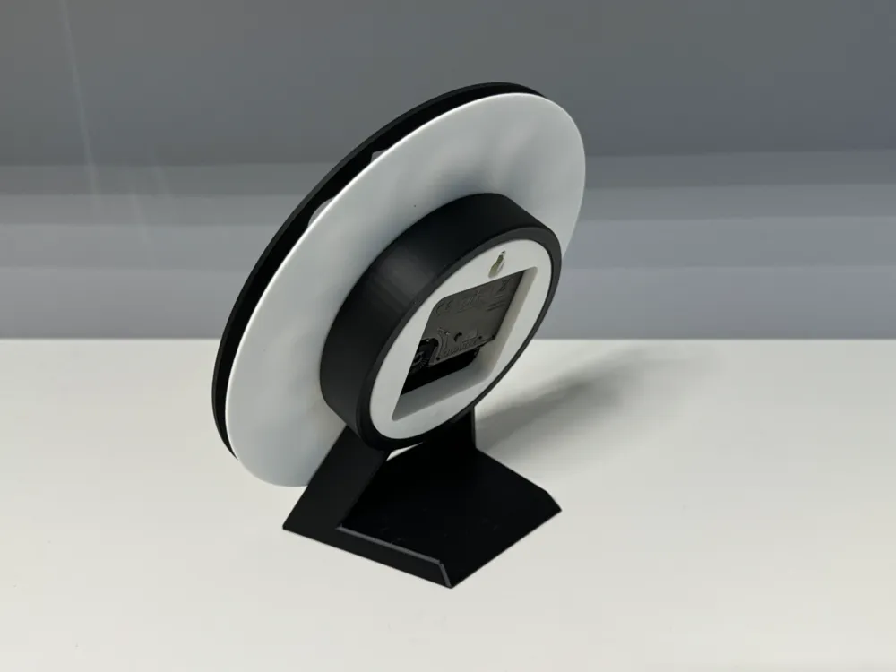 Wall / Desk Clock red dragon HueForge by cP3D - MakerWorld