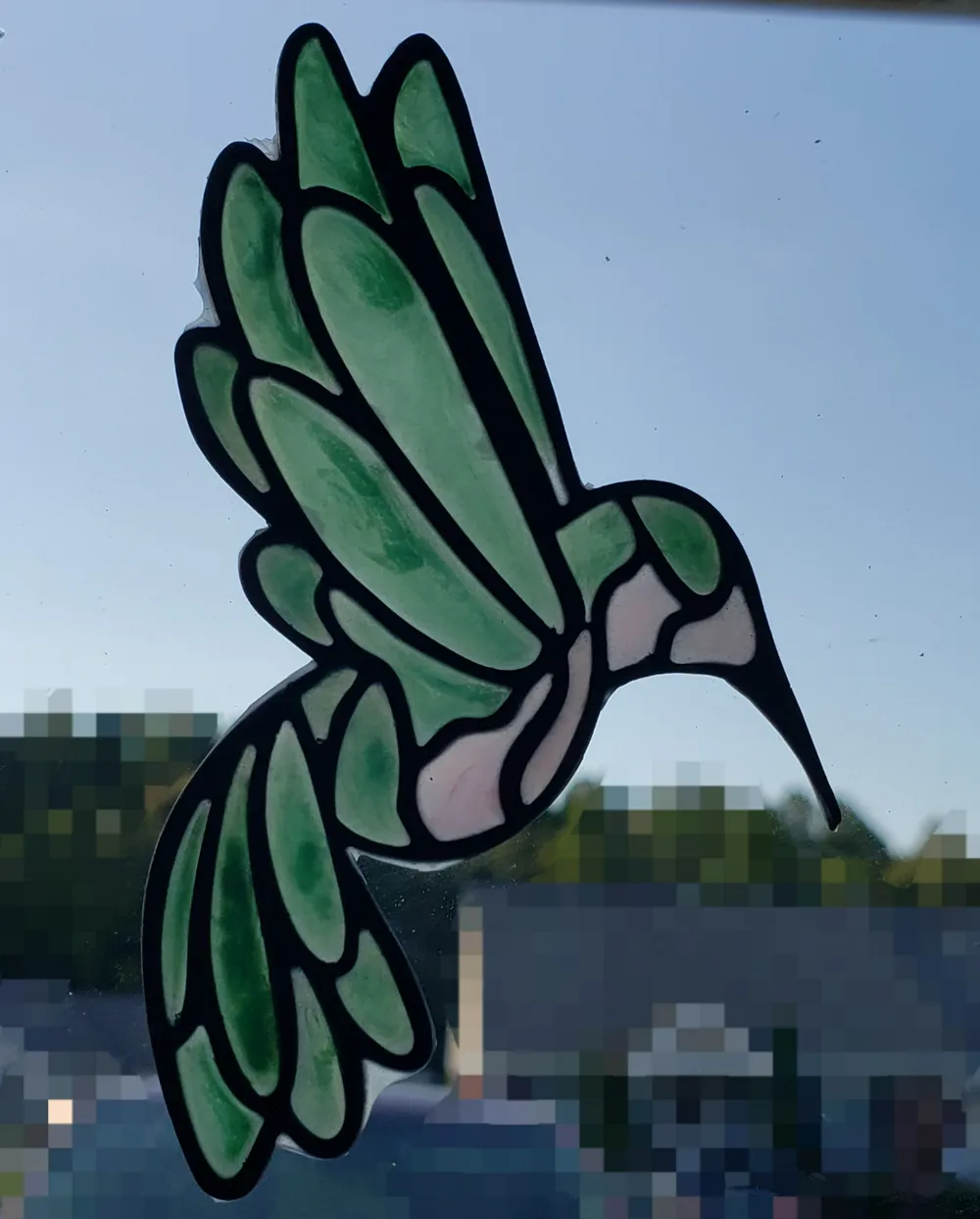 Hummingbird Window Cling/Suncatcher Clay Cutter by Crafty Clay Babes x ...