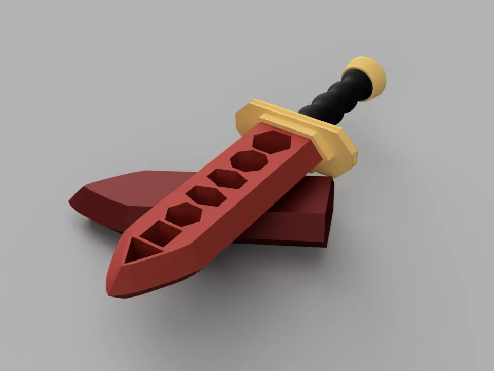 DnD Sword Dice Holder by Frank3D MakerWorld: Download Free 3D Models