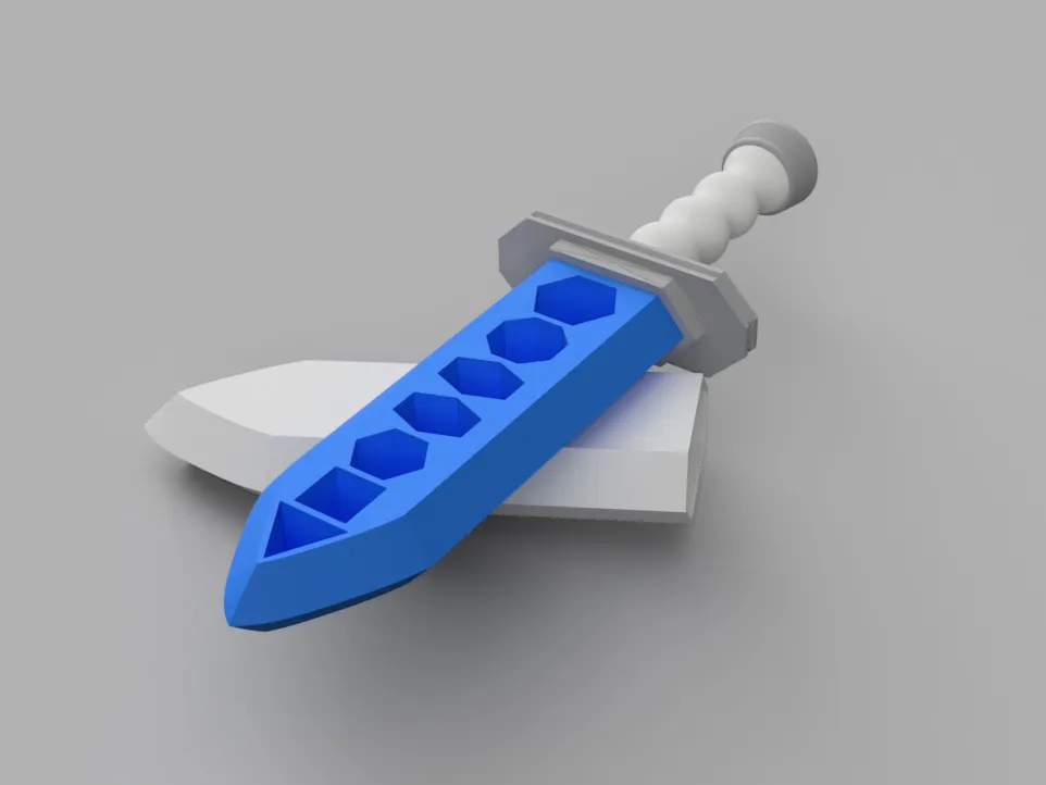 DnD Sword Dice Holder - Free 3D Print Model - MakerWorld
