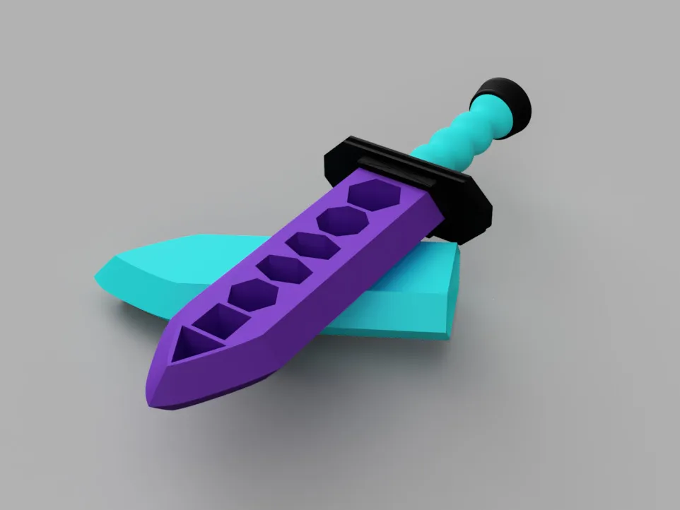 DnD Sword Dice Holder - Free 3D Print Model - MakerWorld
