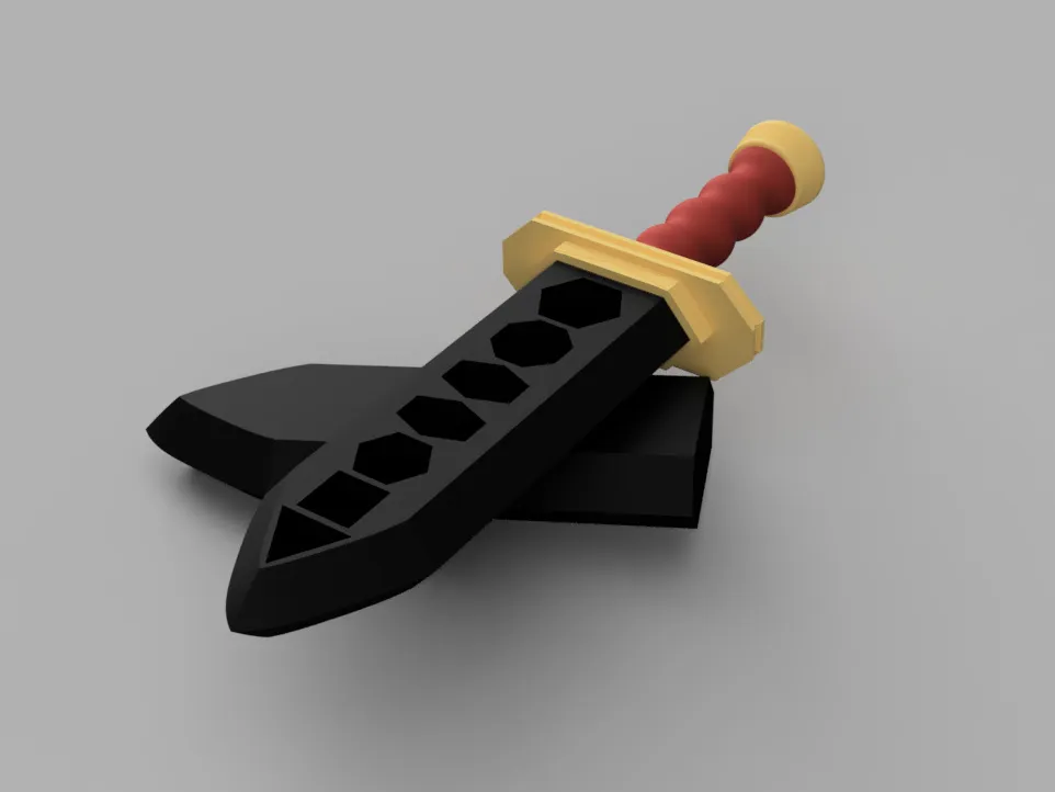 DnD Sword Dice Holder - Free 3D Print Model - MakerWorld