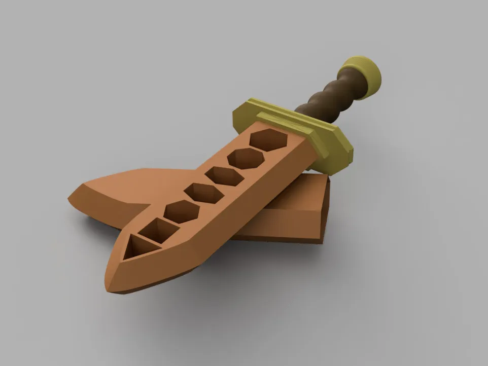 DnD Sword Dice Holder by Frank3D MakerWorld: Download Free 3D Models