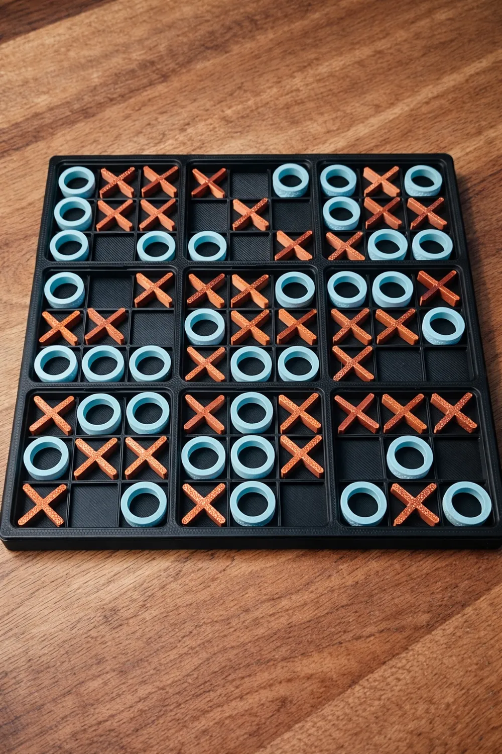 Tic Tac Toe Deluxe - Free 3D Print Model - MakerWorld