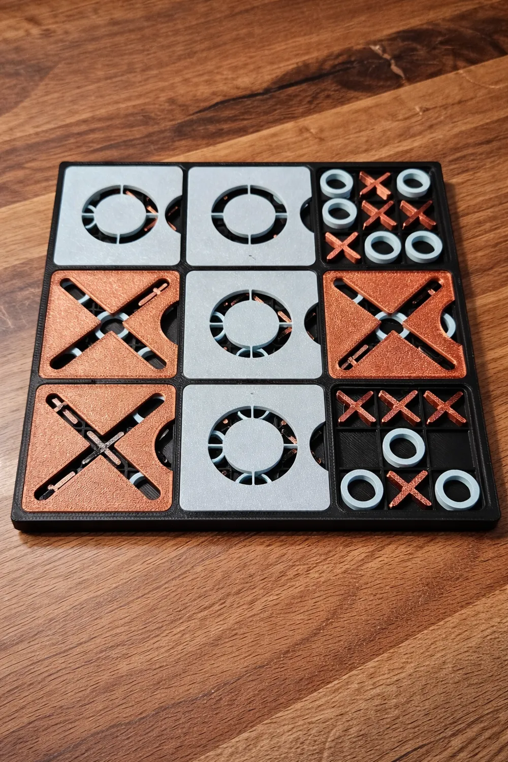 Tic Tac Toe Deluxe - Free 3D Print Model - MakerWorld
