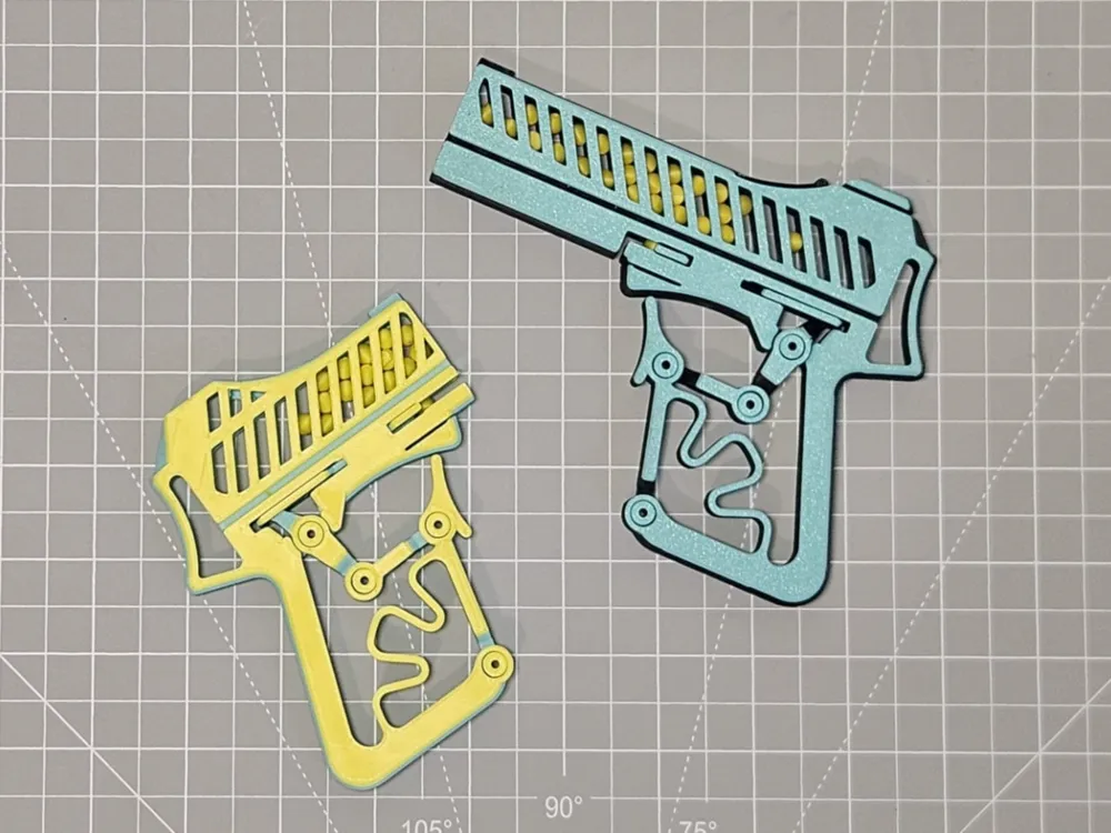 Strip-Fed BB Launcher-Short & Long Barrel Versions by Its On My Mind MakerWorld: Download Free ...