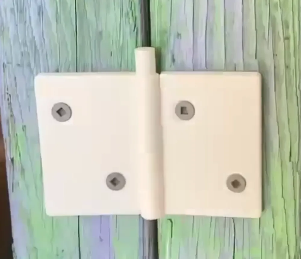 Simple Hinge with Loose drop pin by ChiknFryd - MakerWorld