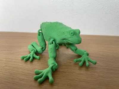 Articulated Flexi Frog By Mathiasdela Makerworld Download Free 3d Models