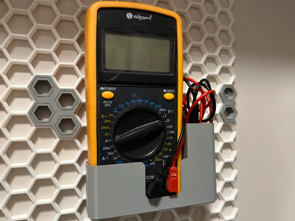 HSW multimeter holder Remixed by Elvis MakerWorld: Download Free 3D Models