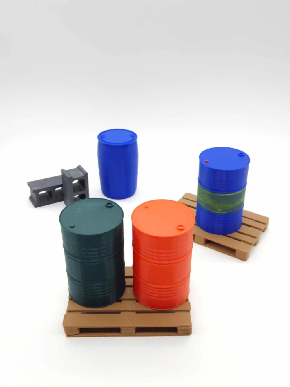 Oil Drum - Scale model by MakerShed MakerWorld: Download Free 3D Models