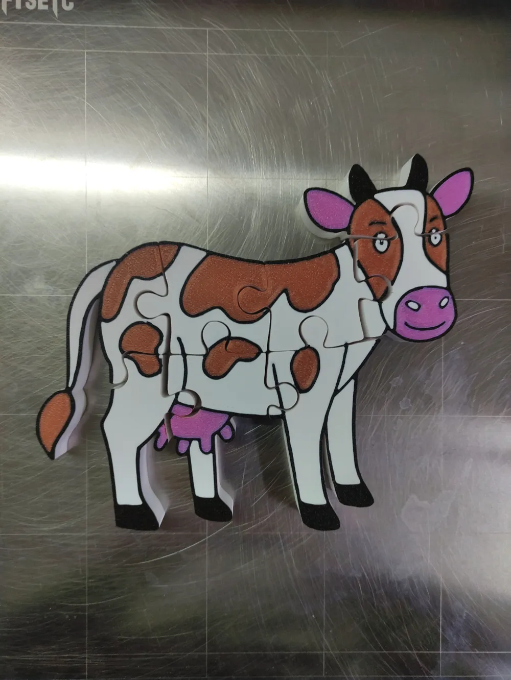 Cow puzzle by michal0082 - MakerWorld
