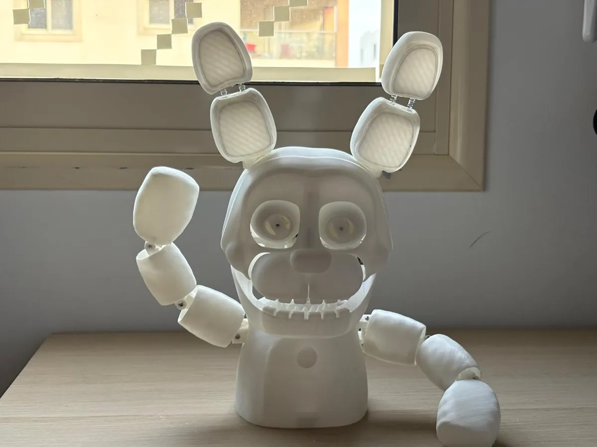 FNAF Bon Bon Animatronic – Guide + Code Remix - Free 3D Print Model ...