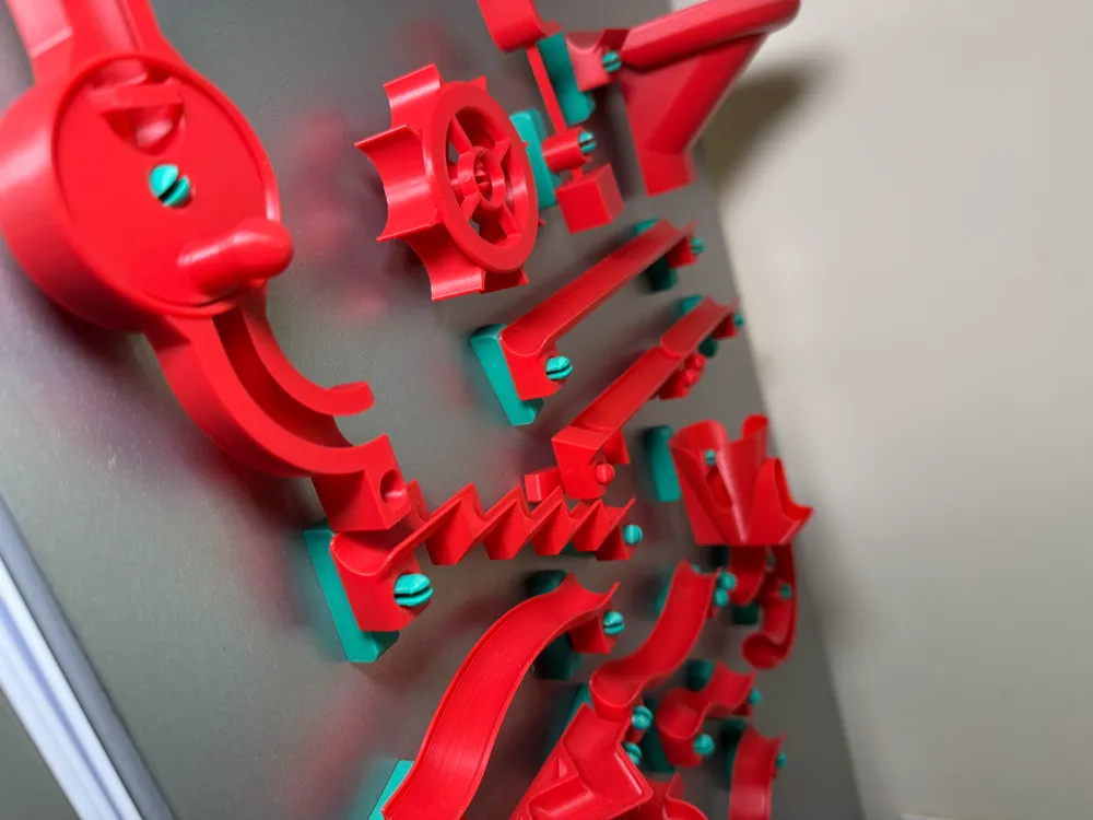 Fridge Magnet Marble Run MEGA PACK - Free 3D Print Model - MakerWorld