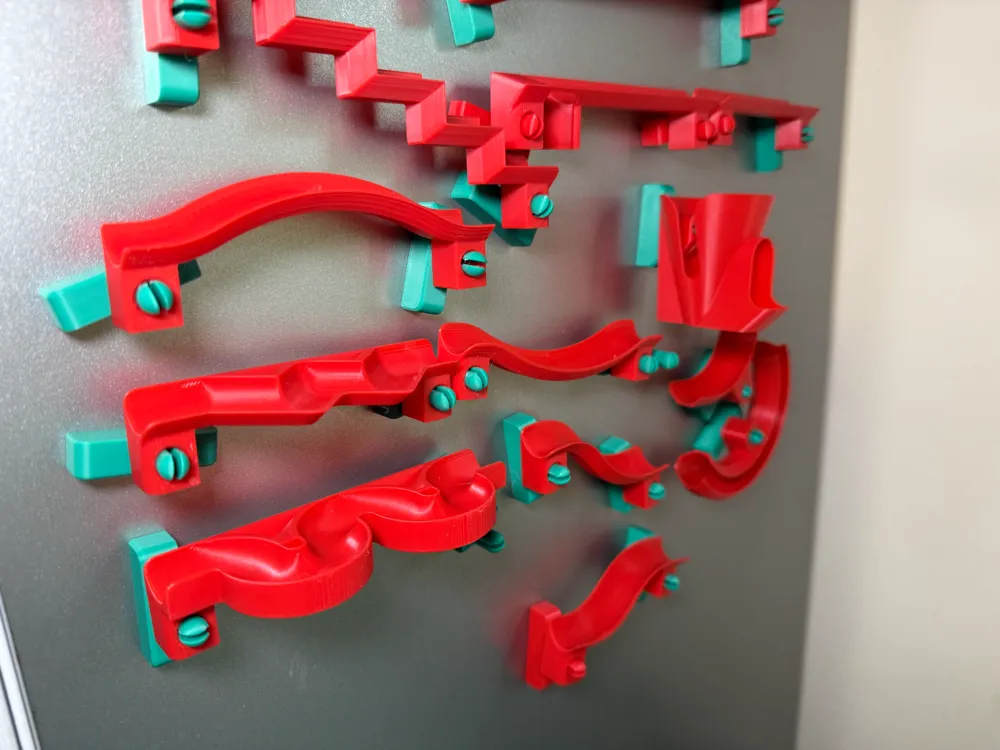 Fridge Magnet Marble Run MEGA PACK - Free 3D Print Model - MakerWorld